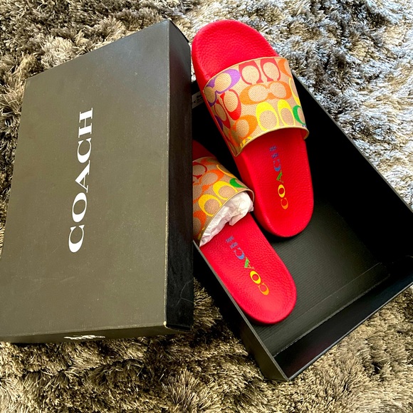 Coach | Shoes | Coach Slides | Poshmark